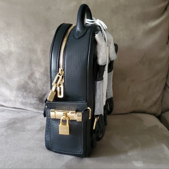 Buscemi | Bags | Buscemi Mini Phd Black Leather Backpack Bag | Poshmark